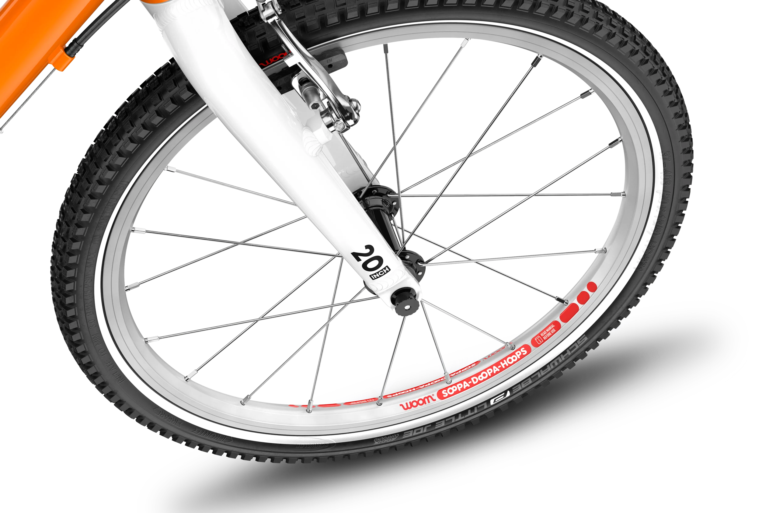 WOOM 4 Kinder-Fahrrad | Aluminium Rahmen, 7-Gang Schaltung, 20 ...