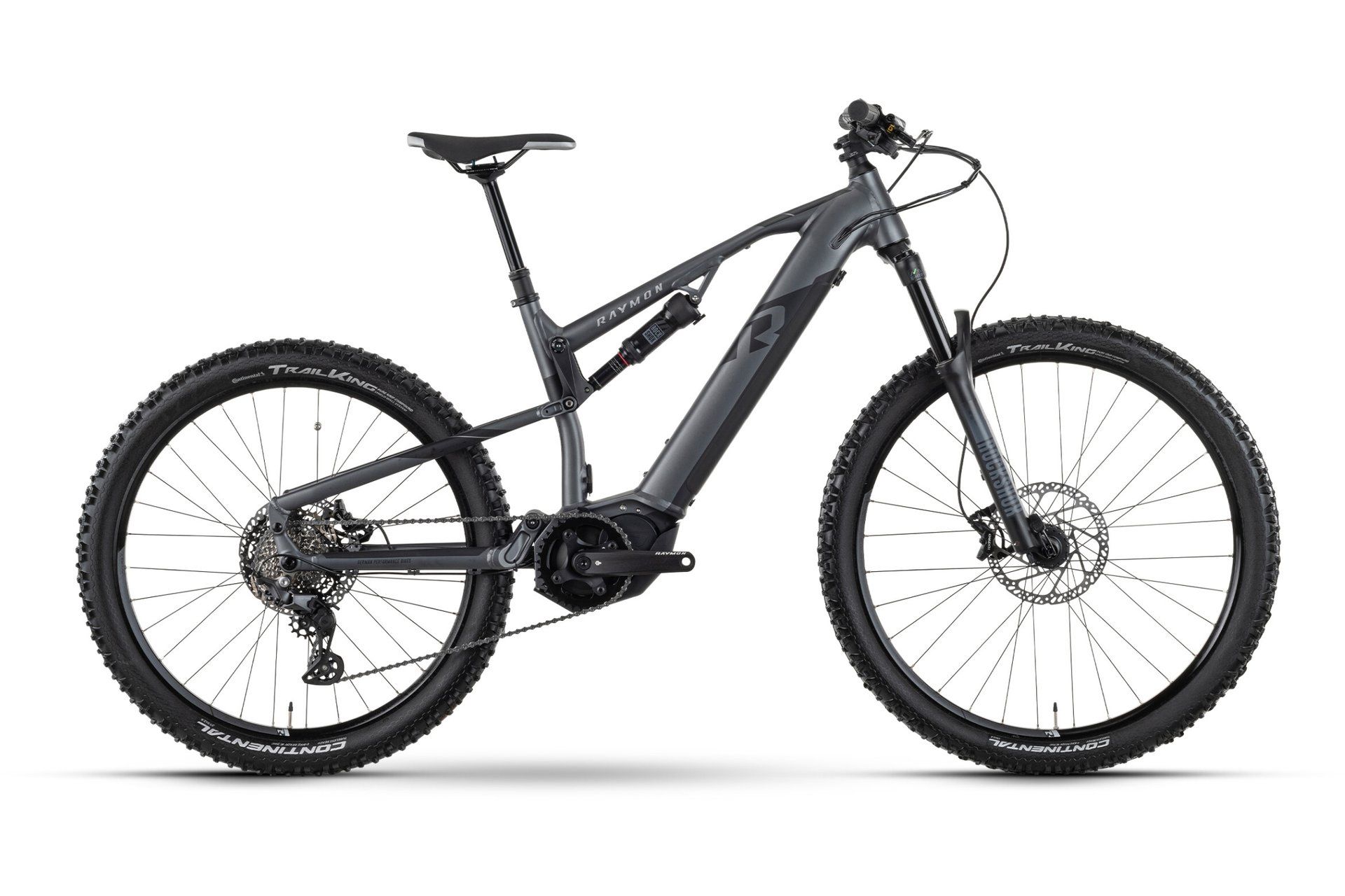 "RAYMON TRAILRAY 140E 8.0 Grau | 40 - Hochwertiges E-Bike für ...